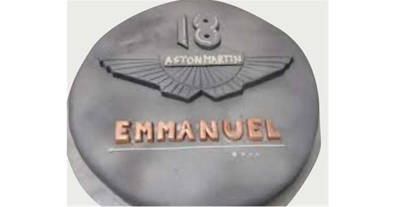 Aston Martin Cake