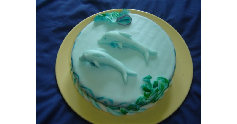 Dolphin Cake