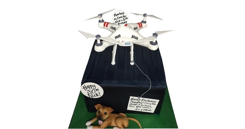 Drone cake