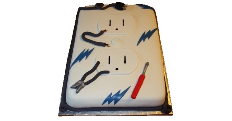 electrical cake