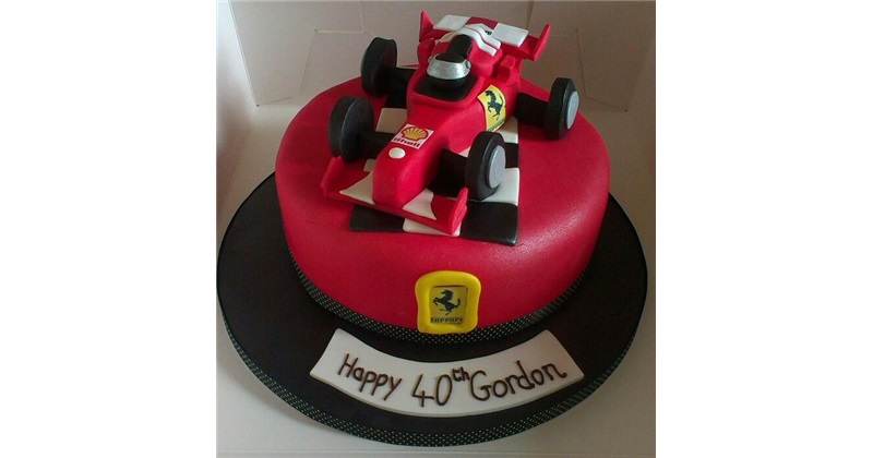 Formula One Cake