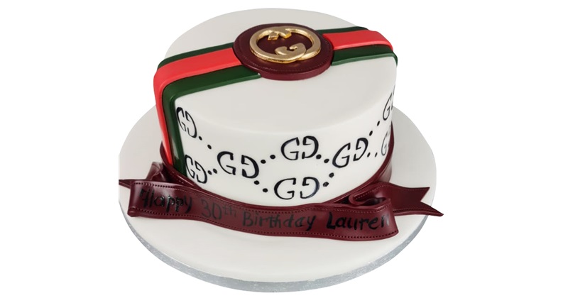 Gucci Birthday Cake