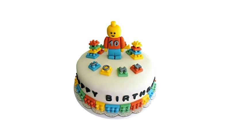 Lego Birthday Cake