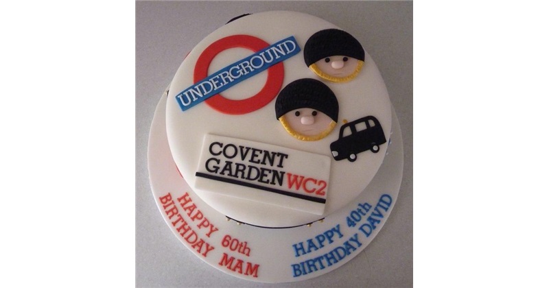 London Theme Cake