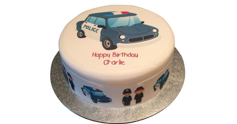 Police Car Cake