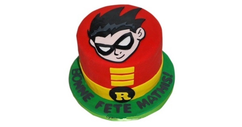 Teen titans birthday cake